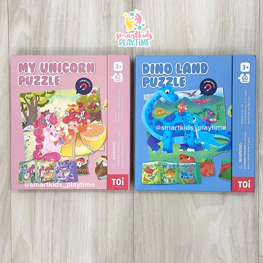 Jual Toi Magnetic Puzzle Book Mainan Edukasi Anak | Shopee Indonesia