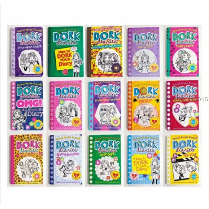 Jual Buku Dork Diaries Bok Set (15 Books) | Shopee Indonesia