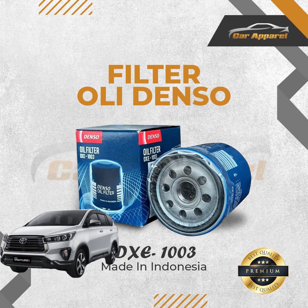 Jual Denso DXE 1003 Filter Oli Toyota Innova OIi filter Denso | Shopee ...