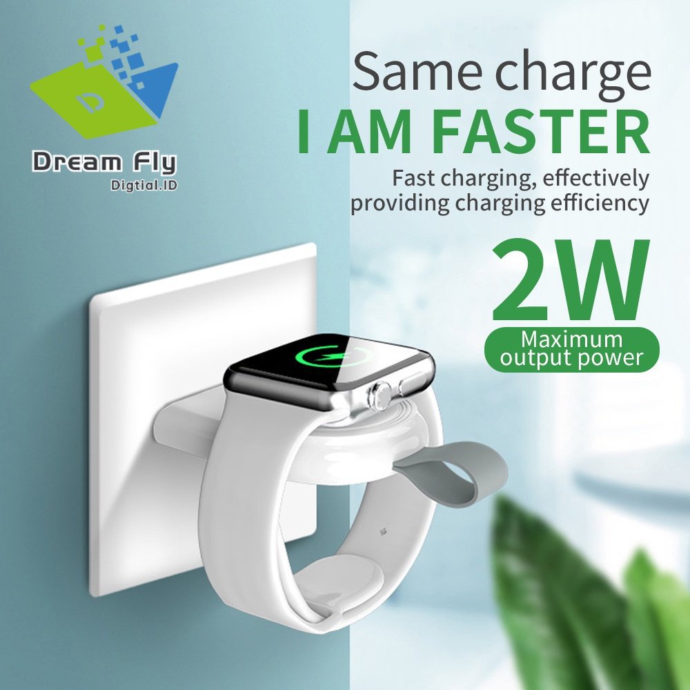 Jual Kabel Charger i-Watch Fast Charging Watch USB Magnetic Wireless ...