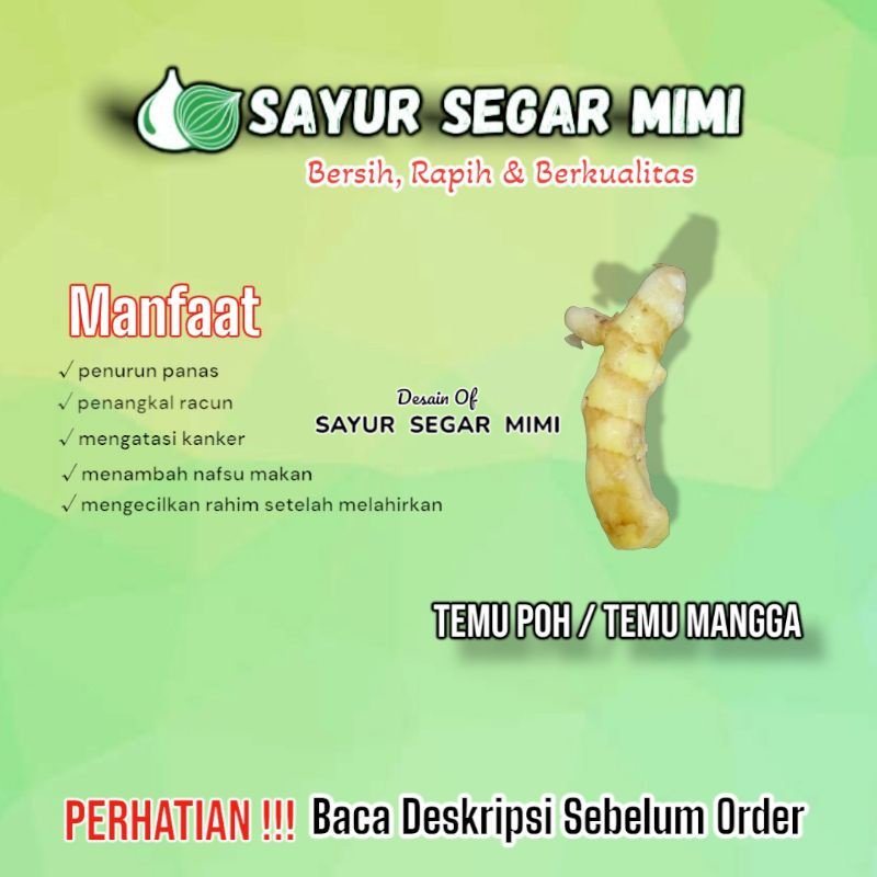 Jual Temu Poh - Sayur Segar Mimi | Shopee Indonesia