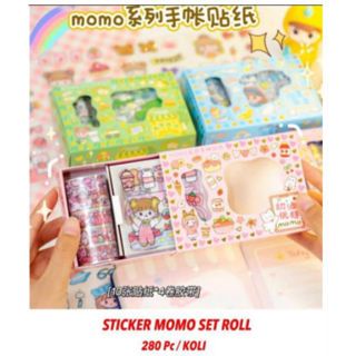 Jual STICKER MOMO SET ROLL /STICKER 2D MOMO VERSI ROLL DUS KECIL DAN ...