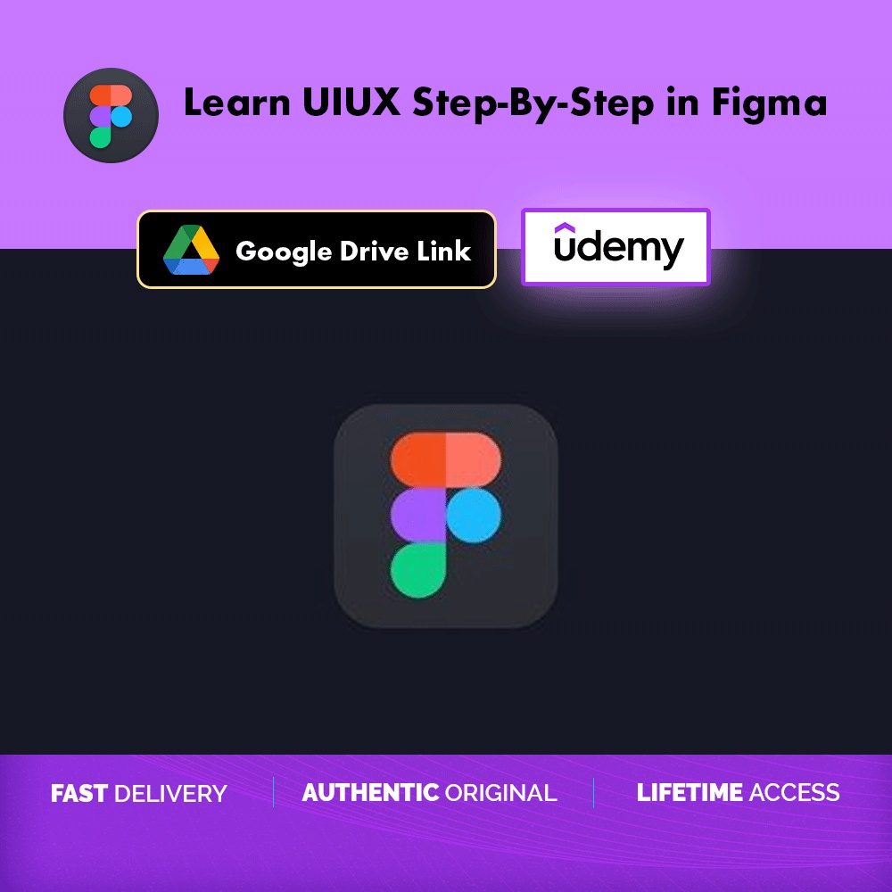 Jual Figma Course- Learn UI UX Step-By-Step in Figma- Learn Figma | Figma Tutorial | Shopee ...