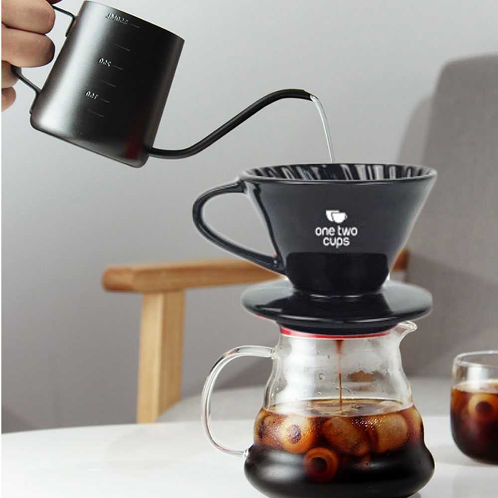 Jual Peralatan Teh dan Kopi dengan Filter Glass Coffee Dripper untuk ...