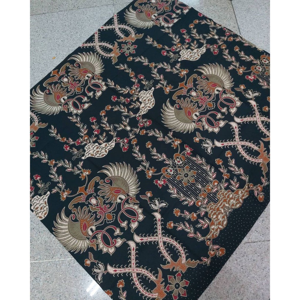 Jual Kain Batik Laweyan Solo motif akar ( Sogan ) | Shopee Indonesia
