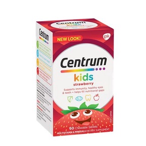 Jual Centrum Kids Complete Multivitamin 60 chewable tablets | Shopee ...