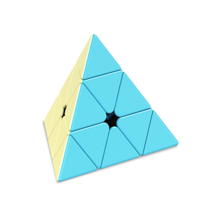 Jual Rubik Pyraminx Stickerless Macaron Pink Moyu - Rubik Piramida ...