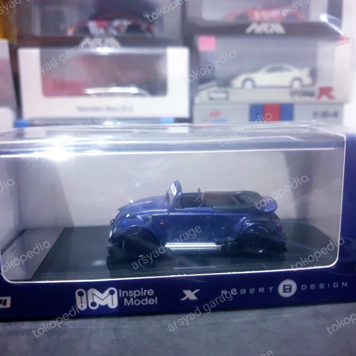 Jual Diecast Inspire Model X robert Design Volkswagen VW Beetle RWB ...