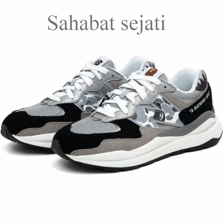 Jual SEPATU NB 5740 BAPE GREY HIGH PREMIUM ORIGINAL | Shopee Indonesia