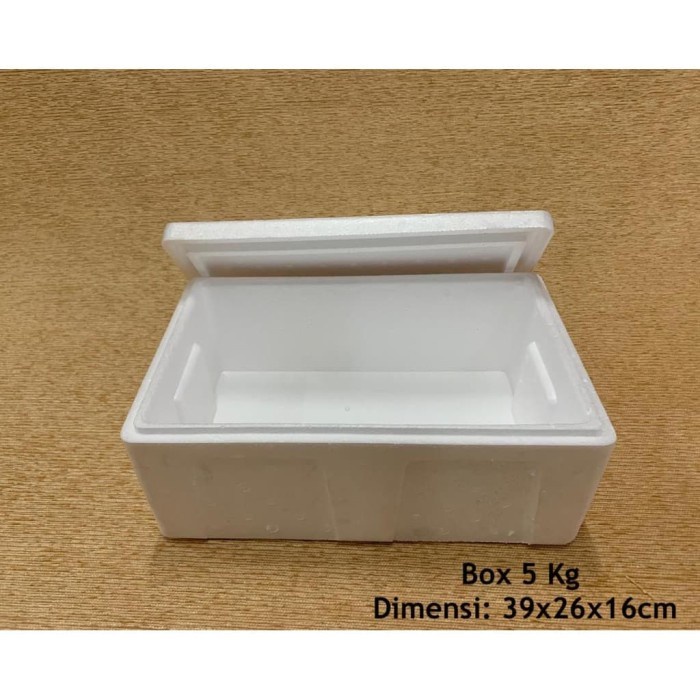 Jual 5kg Box Gabus Styrofoam / Sterofoam (39 x 26 x 16cm) | Shopee ...