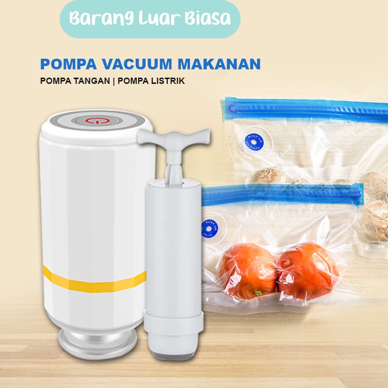 Jual BLB Pompa Electric Wireless Plastik Vacuum Makanan Pompa Plastik ...