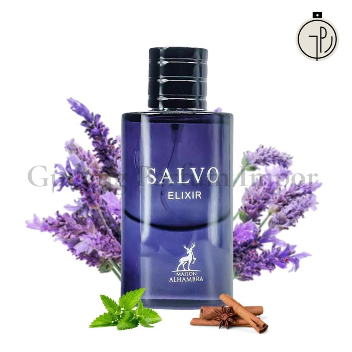 Jual Lattafa Maison Alhambra Salvo Elixir for Men EDP 60 ml | Shopee ...
