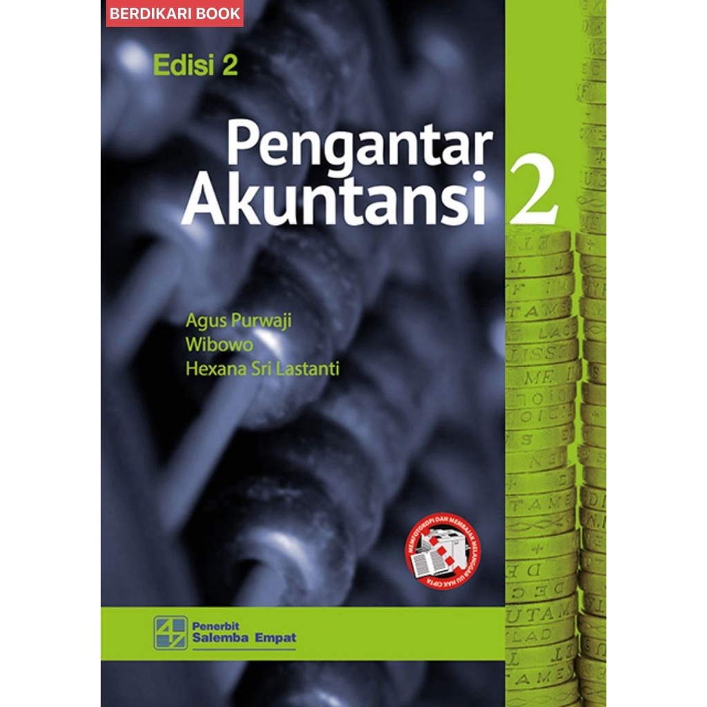 Jual Berdikari - Pengantar Akuntansi Edisi 2 Buku 2 Agus Purwaji - Salemba Empat | Shopee Indonesia