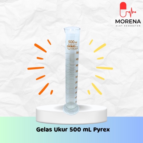 Jual Gelas Ukur 500ml PYREX / Gelas Lab | Shopee Indonesia