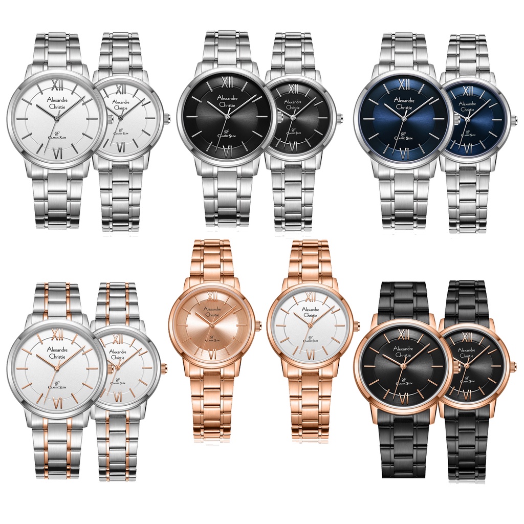 Jual Jam Tangan Rantai Alexandre Christie Ac 8689 / ac8689 Original ...