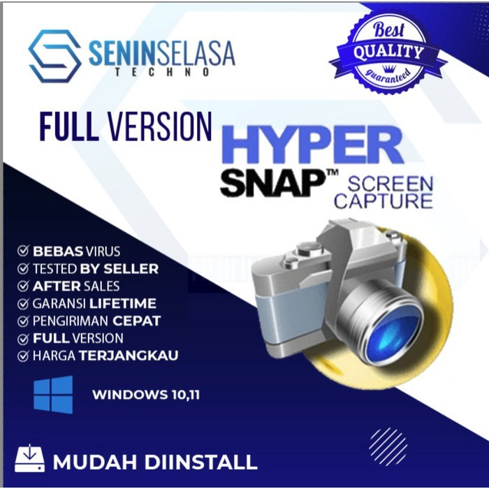 Jual Software Capture Layar PC: HyperSnap 9 [WIN] | Shopee Indonesia