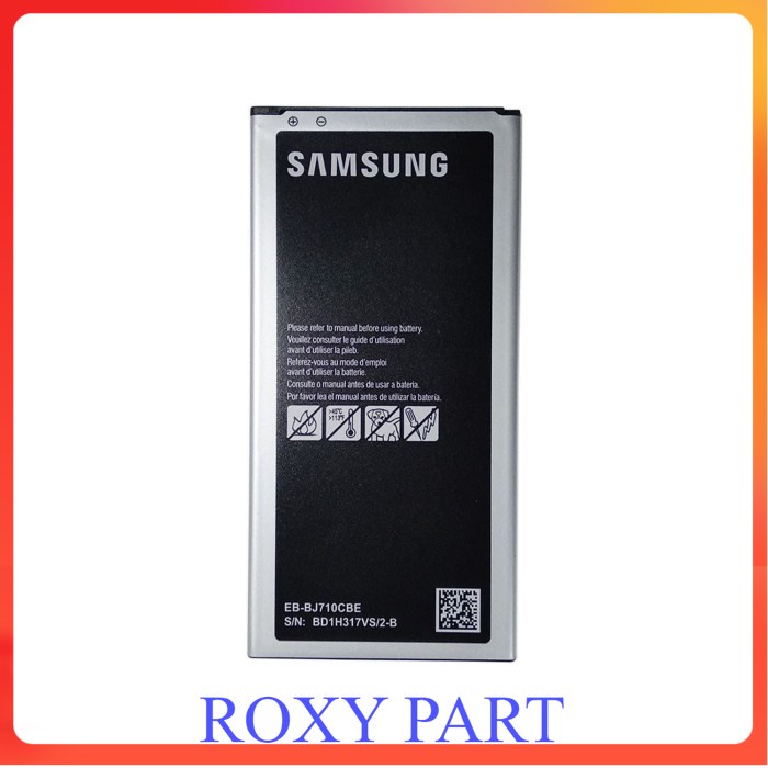 Jual BATERAI SAMSUNG J710 / J7 2016 EB-BJ710CBE ORIGINAL | Shopee Indonesia