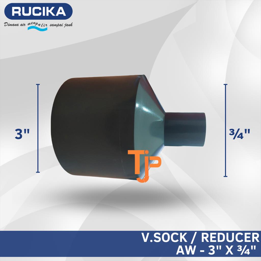 Jual V.SOCK / REDUCER PVC AW RUCIKA 3 X 3/4" | Shopee Indonesia
