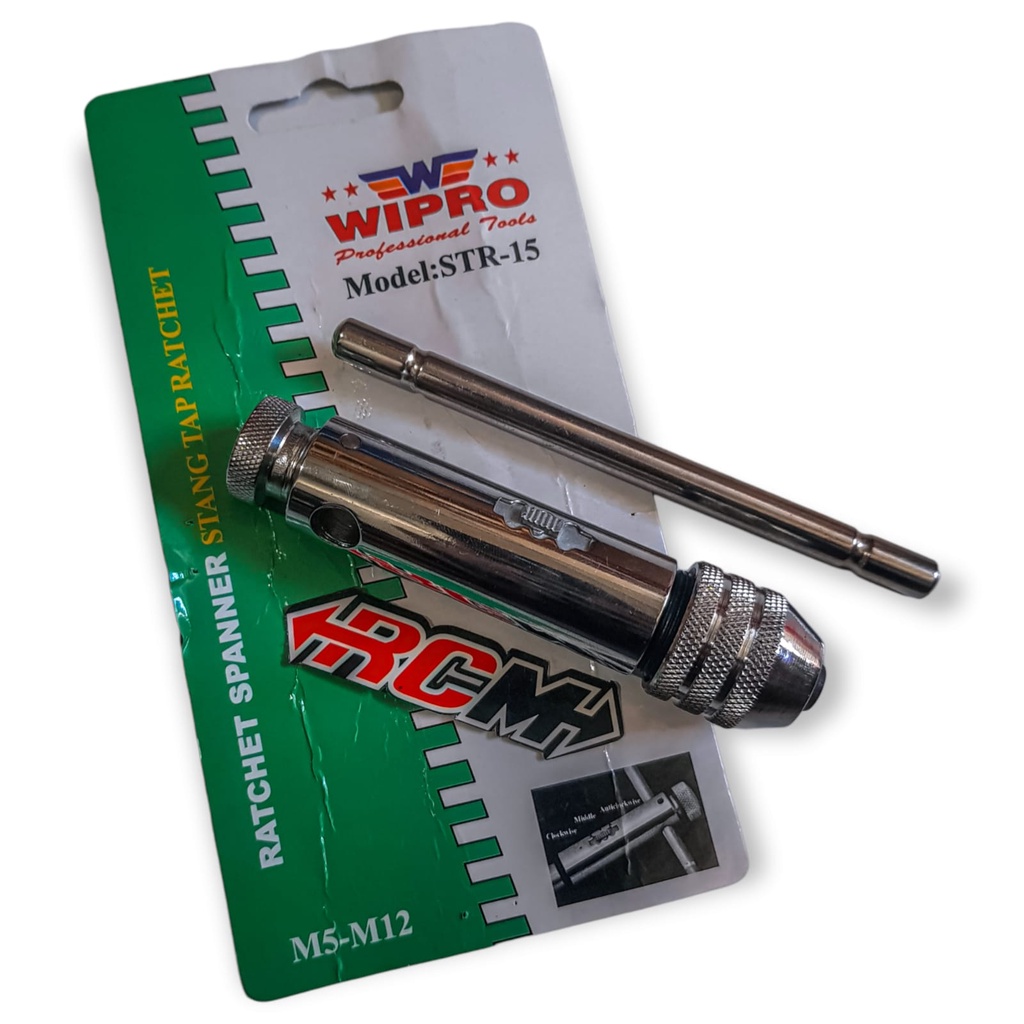 Jual STANG SETANG GAGANG HAND TAP RATCHET READY 2 TYPE STR-13 DAN STR-15 ORI ORIGINAL WIPRO ASLI ...