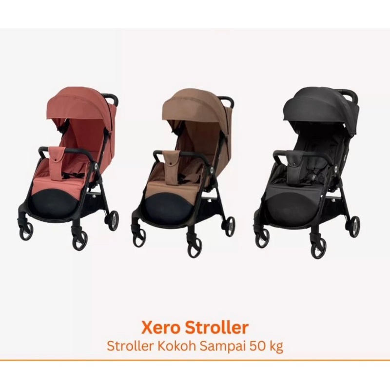 Jual Xero Chrome Edition / Stroller Anak Lipat Travelling (MAX 50kg ...