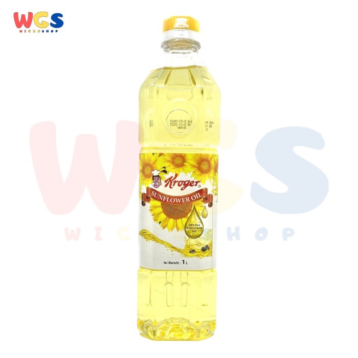Jual Kroger Sunflower Oil 100% Pure 1 ltr - Minyak Biji Bunga Matahari ...