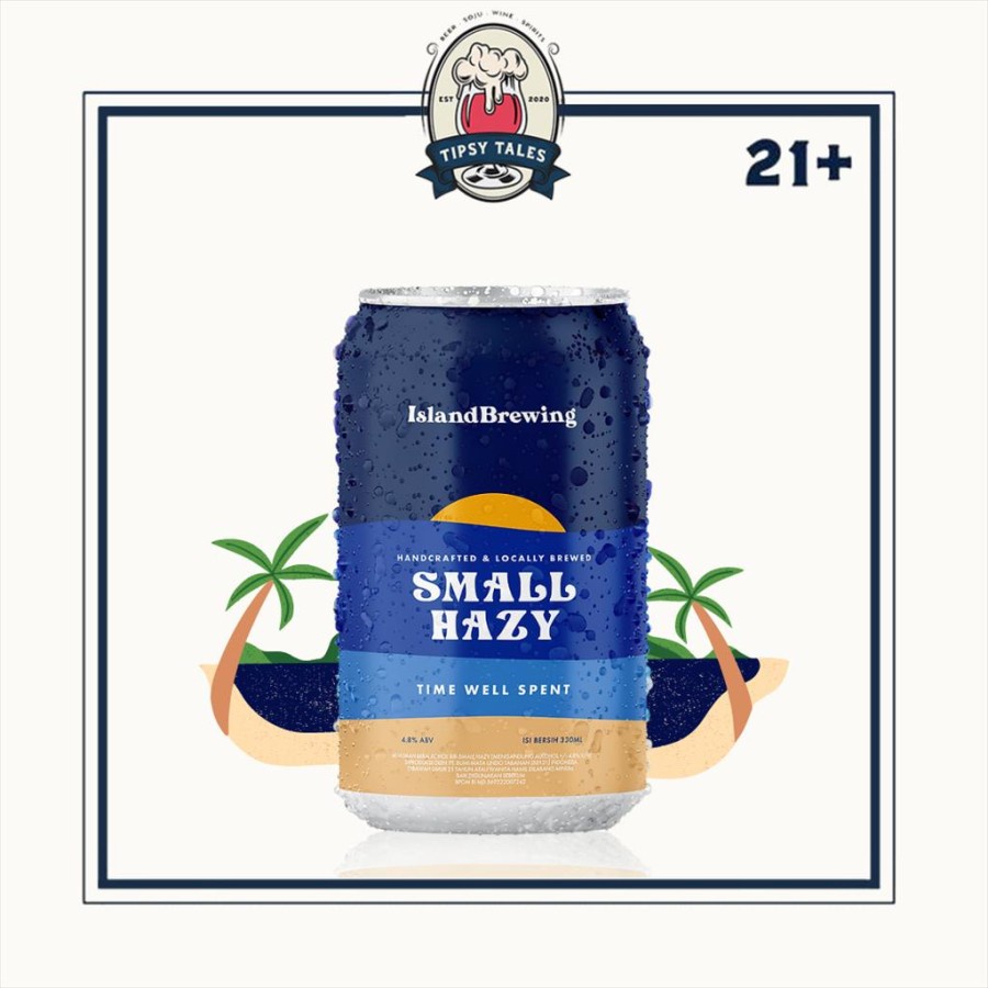 Jual Island Brewing Small Hazy Can Beer 330ml | Shopee Indonesia