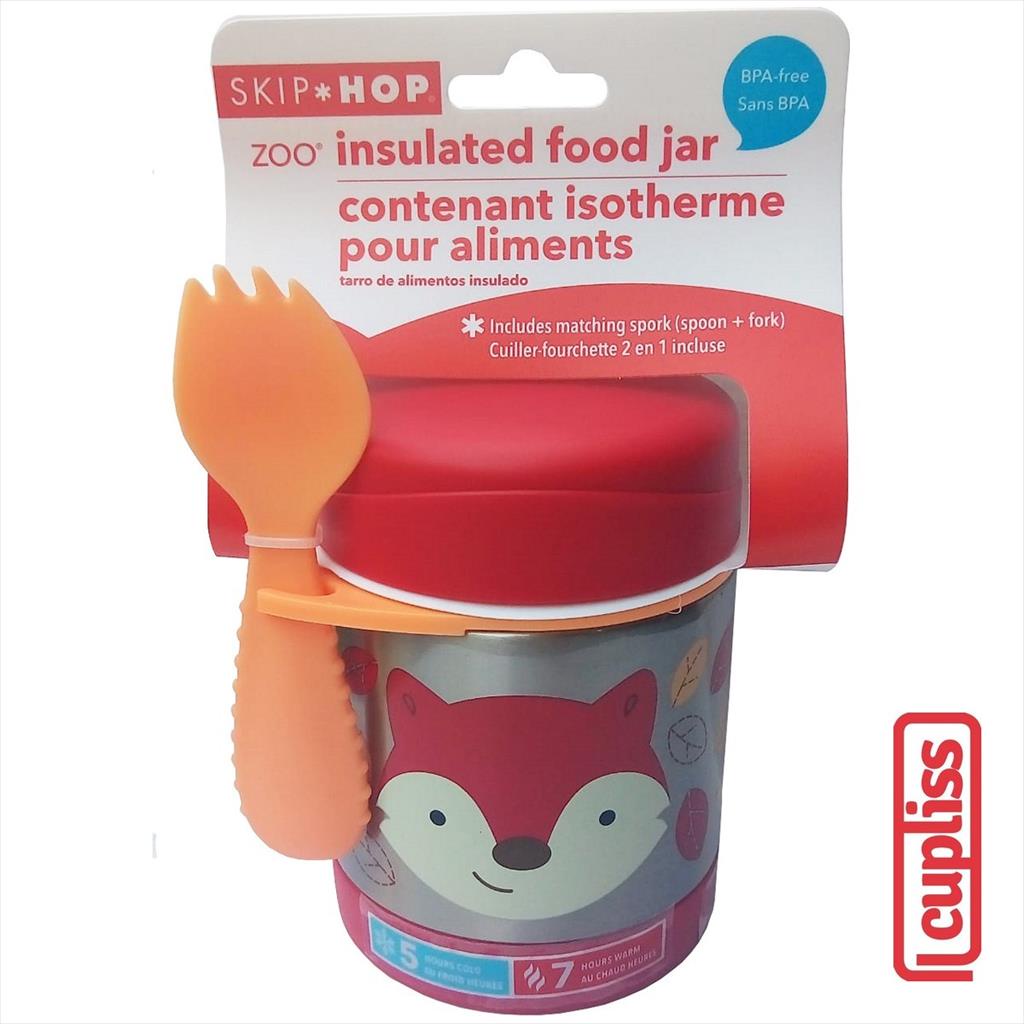 Jual Skip Hop Original Zoo Insulated Food Jar 325 ml 252392 Fox Cupliss ...