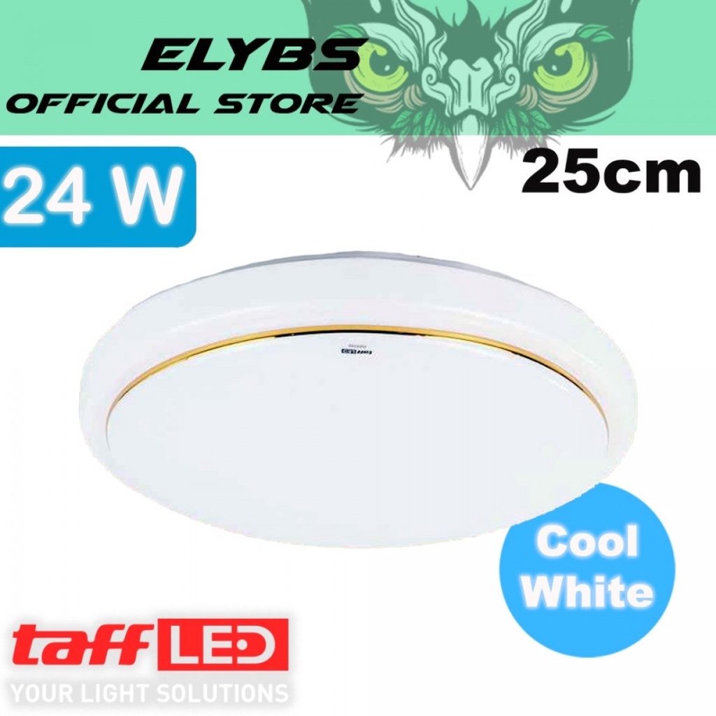 Jual Lampu LED Plafon Rumah Bulat Premium Modern Hemat Energi 24W 26cm ...