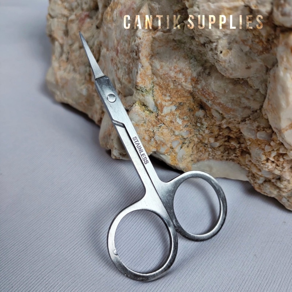 Jual Promo! New. GUNTING ALIS LURUS STAINLESS GUNTING KECIL | Shopee ...