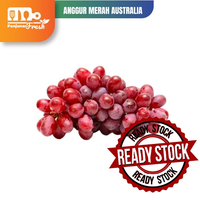 Jual Buah Anggur Red Globe Import 1 KG | Shopee Indonesia