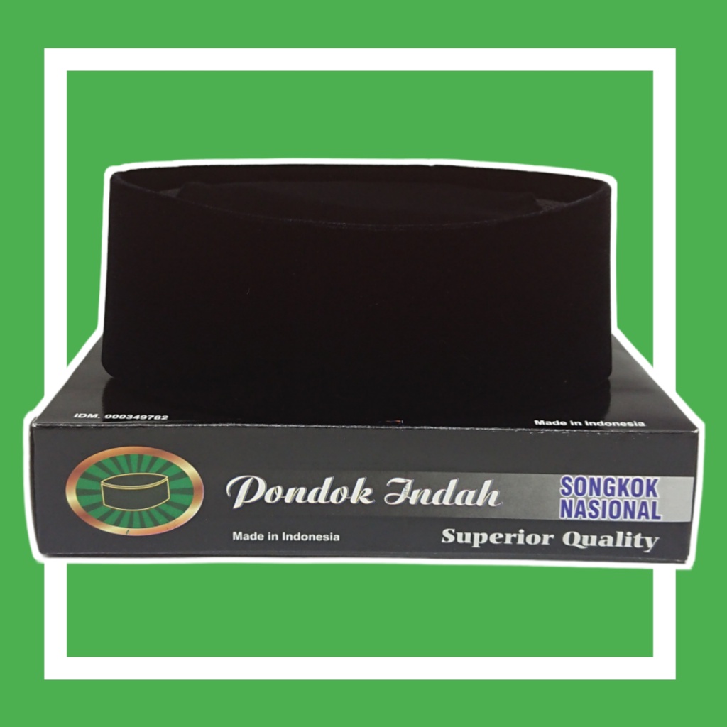 Jual Songkok Hitam Polos / Songkok Hitam /Songkok Putih / Peci Hitam ...