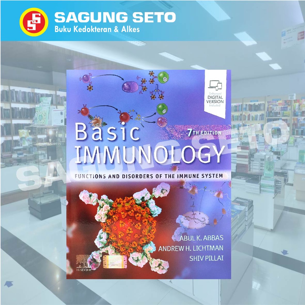 Jual BASIC IMMUNOLOGY 7ED FUNCTIONS AND DISORDERS OF THE IMMUNE - ABBAS | Shopee Indonesia