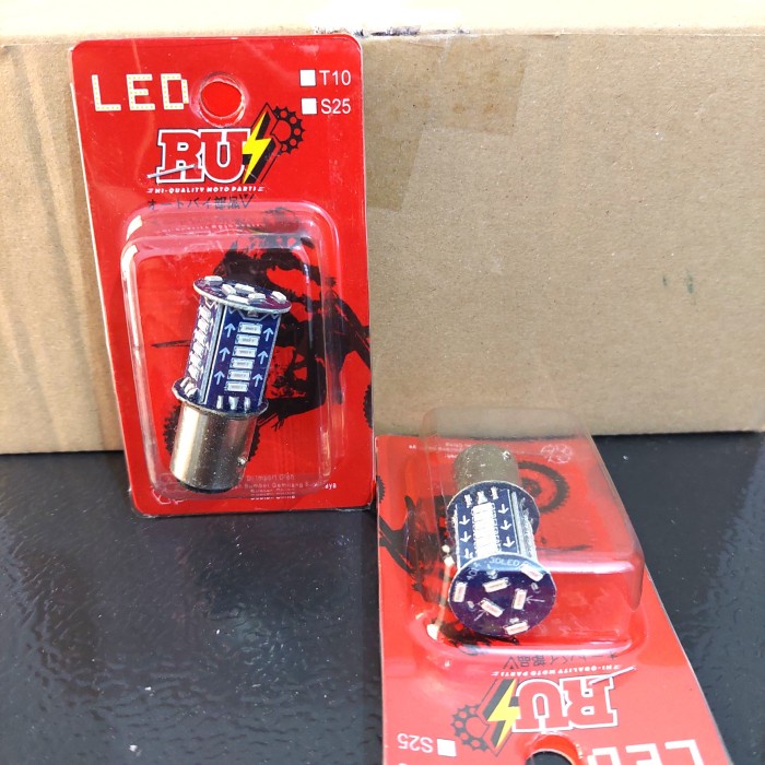 Jual LAMPU DOP BOHLAM LED STOP REM LED 30 MATA RUNNING WARNA BIRU ...