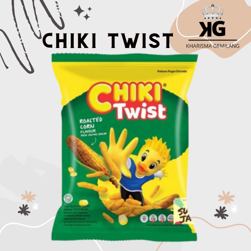 Jual SNACK - CHIKI TWIST (1 RENCENG 10 PCS) JAGUNG BAKAR isi 22 GRAM ...