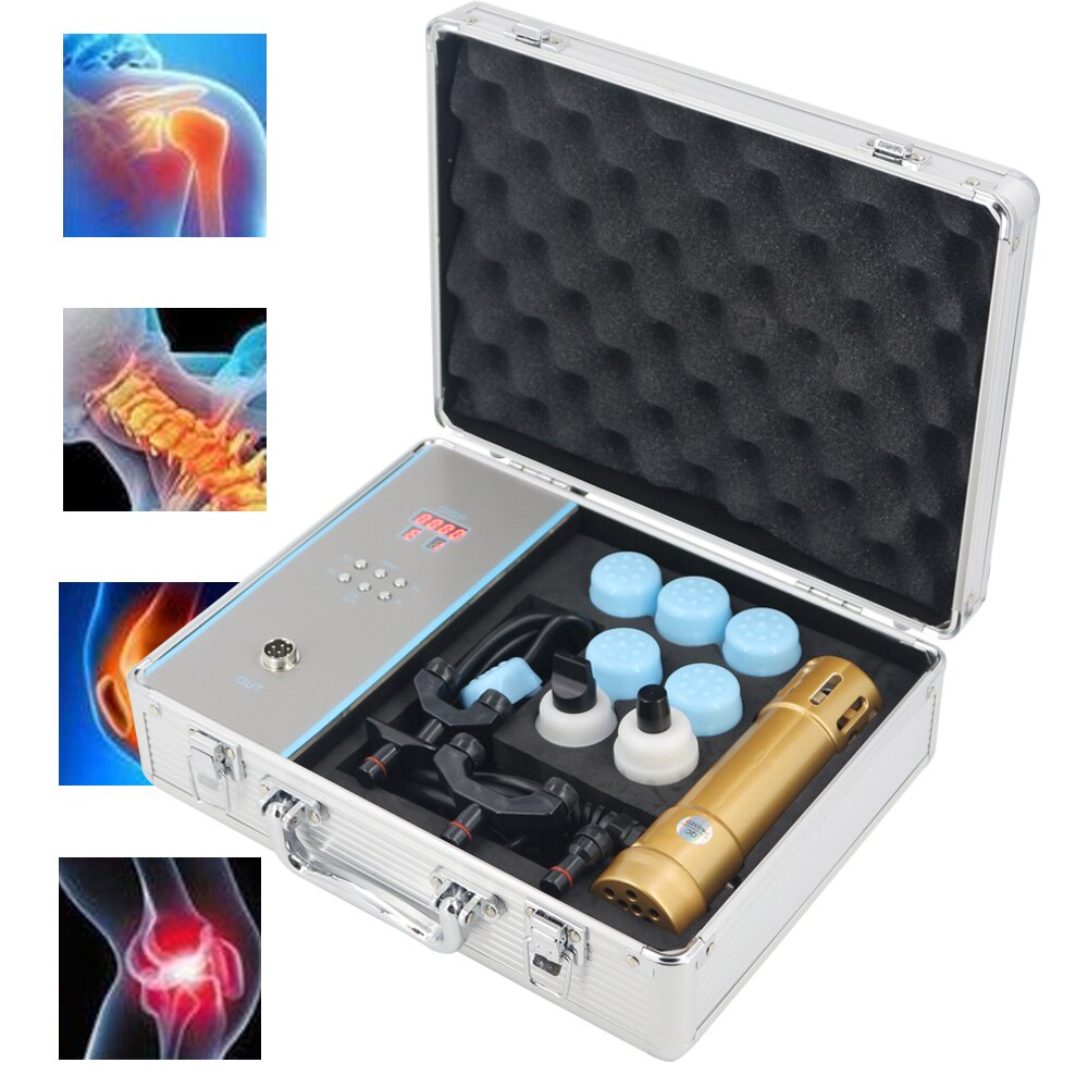 Jual PREORDER New Shockwave Therapy Machine Chiropractic Gun 2 in 1 ...