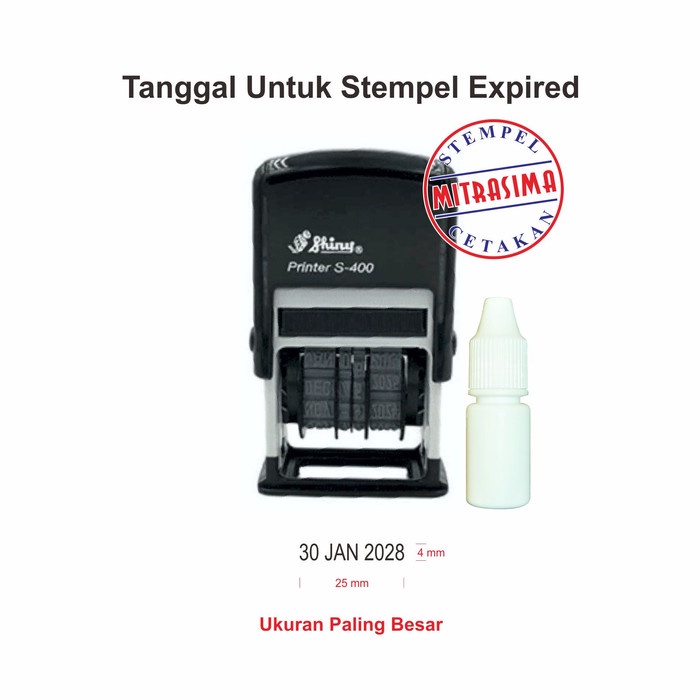 Jual Stempel Expired untuk Tanggal kadaluarsa produk - kecil | Shopee ...