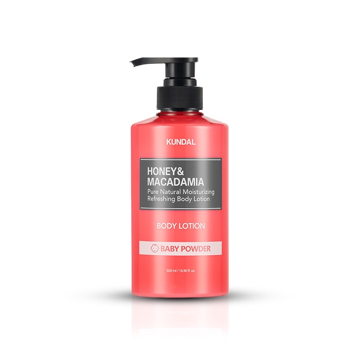 Jual KUNDAL Macadamia Body Lotion Baby Powder Made in Korea 500ml ...