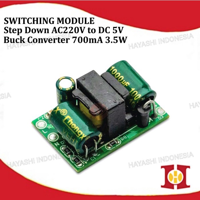 Jual 5V 700mA 3.5W Switch Power Supply Module AC DC Adaptor Buck ...