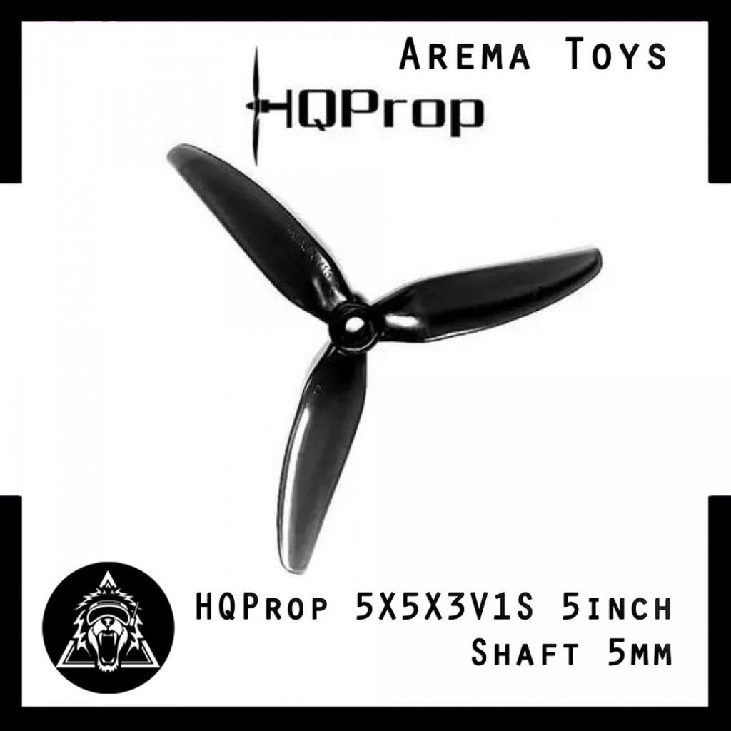 Jual HQProp 5X5X3V1S 5inch Shaft 5mm M5 3Blade Propeller 5 inch 3 Blade ...