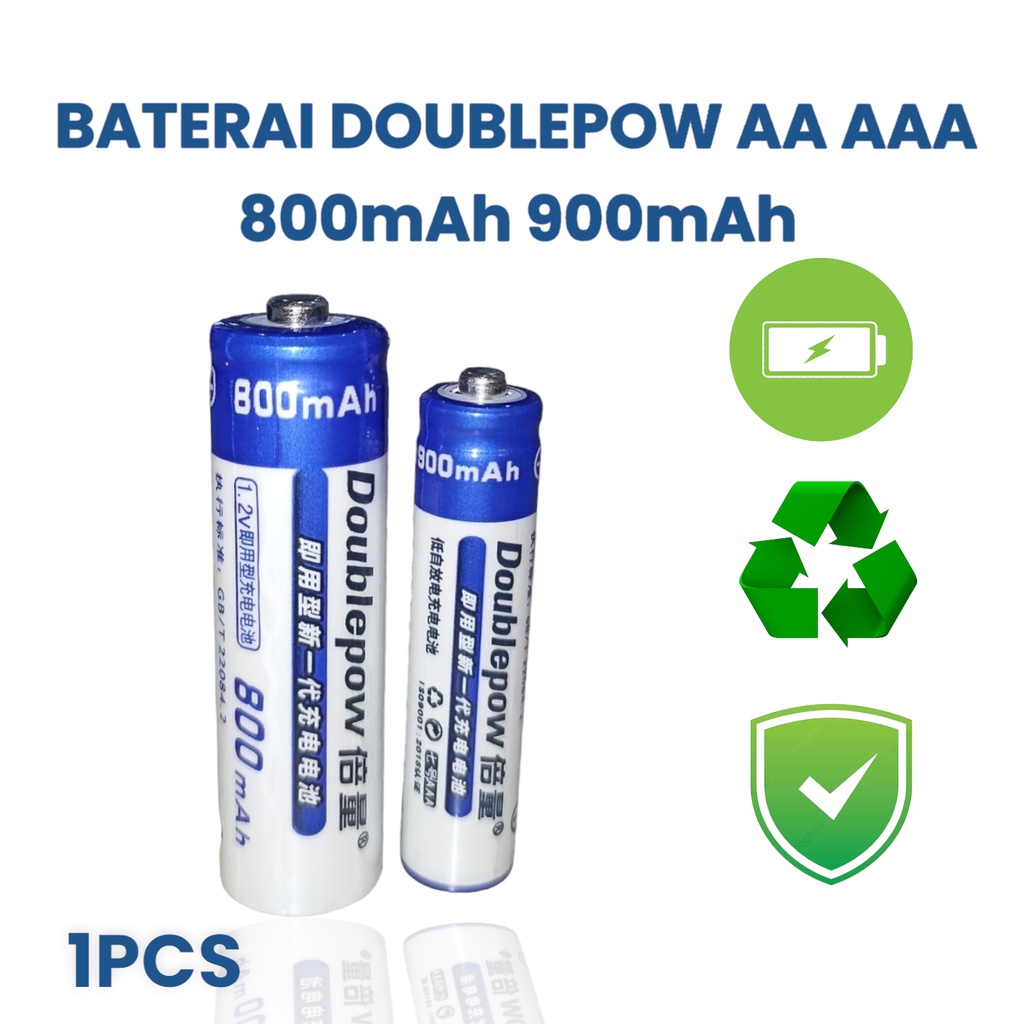 Jual Baterai Doublepow AA AAA A2 A3 ORIGINAL Alkaline Batu Batre Bisa ...