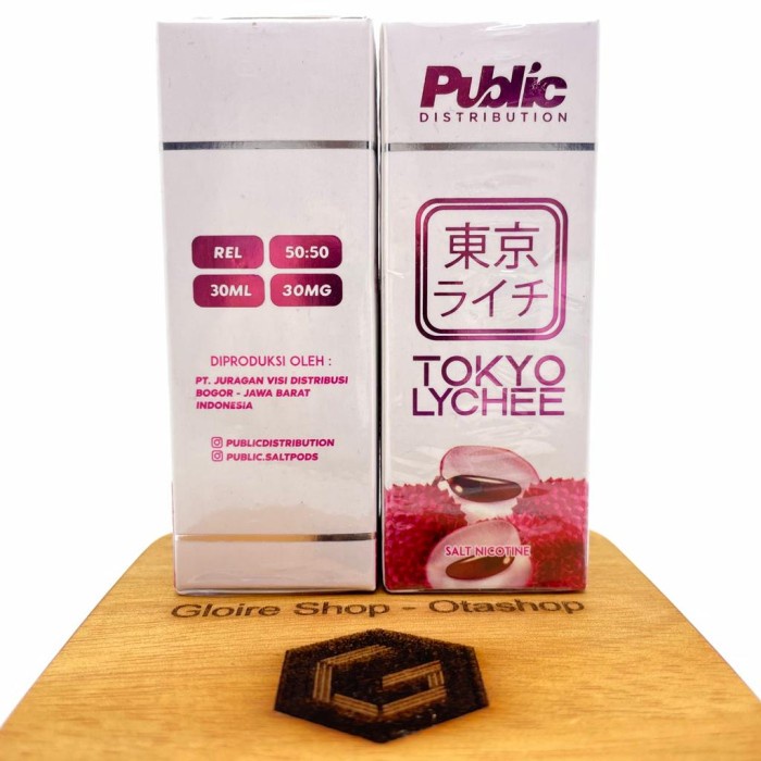 Jual SALT - Tokyo Lychee 30ml SaltNic by Public Liquid Pods Leci Mint ...