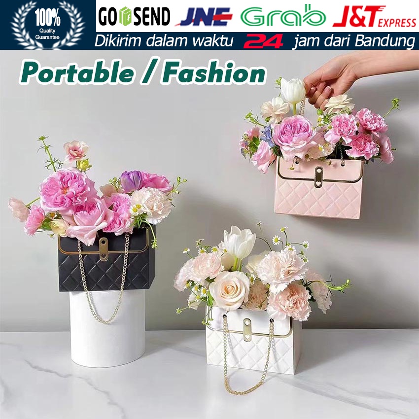Jual Paperbag Buket Bunga - Tas Bungkus Bunga Segar Dengan Pegangan ...