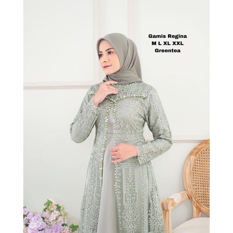 Jual GAMIS MODERN / GAMIS REGINA KEBAYA WISUDA MODERN / DRESS PESTA ...