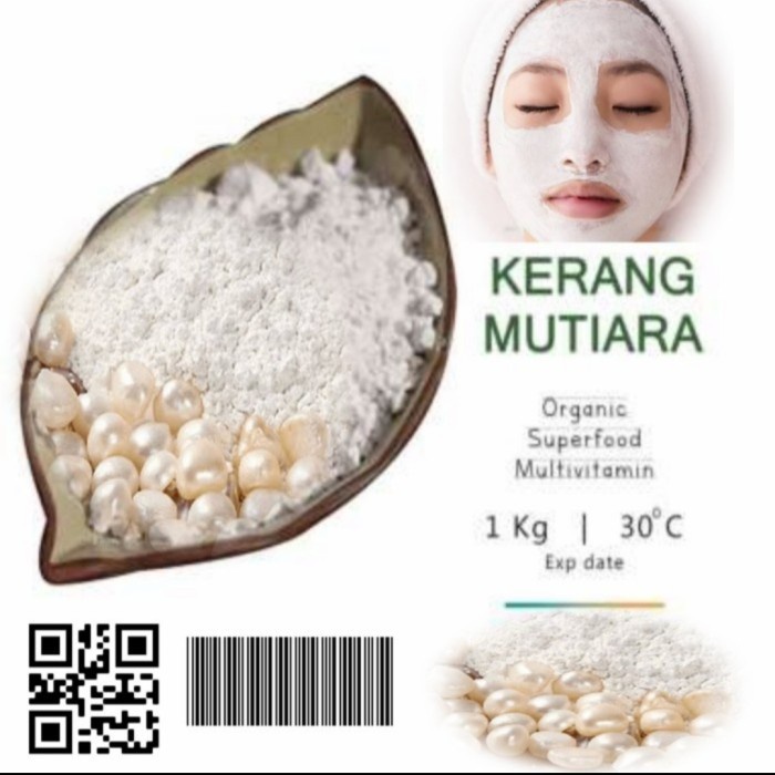 Jual Bubuk Kerang Mutiara Murni 1 Kg Organik Super Food Multivitamin ...