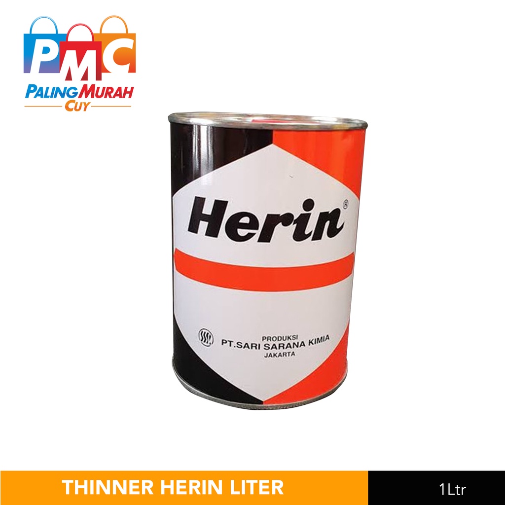 Jual THINNER HERIN 1 LITER | Shopee Indonesia