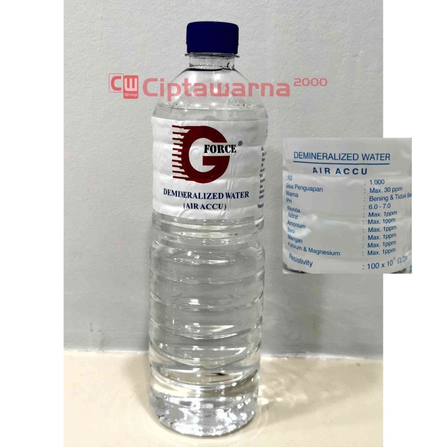 Jual Air Suling Distilled water 1 Liter - Aquadest / Aquades / Akuades ...