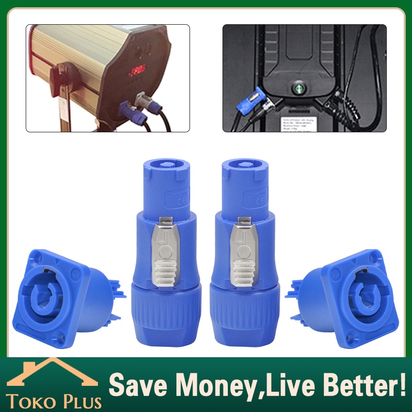 Jual Socket Jek Spikon Ac Powercon Soket Spikon Soundmax Panel Chassis ...