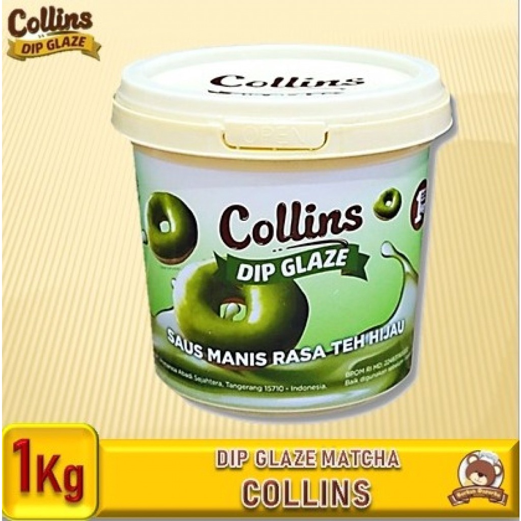 Jual Collins Dip Glaze Matcha Selai 1Kg COD Selai Murah | Shopee Indonesia