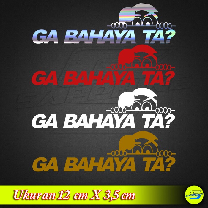 Jual Sticker Ga Bahaya Ta? Stiker Gak Bahaya Ta Ngintip | Shopee Indonesia Jual Sticker Ga Bahaya Ta? Stiker Gak Bahaya Ta Ngintip | Shopee Indonesia