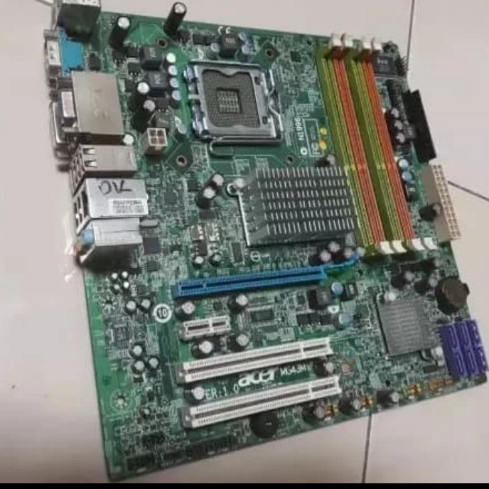 Jual Motherboard Mainboard Mobo PC Acer Veriton M480 G43 DDR3 MG43M G41 | Shopee Indonesia